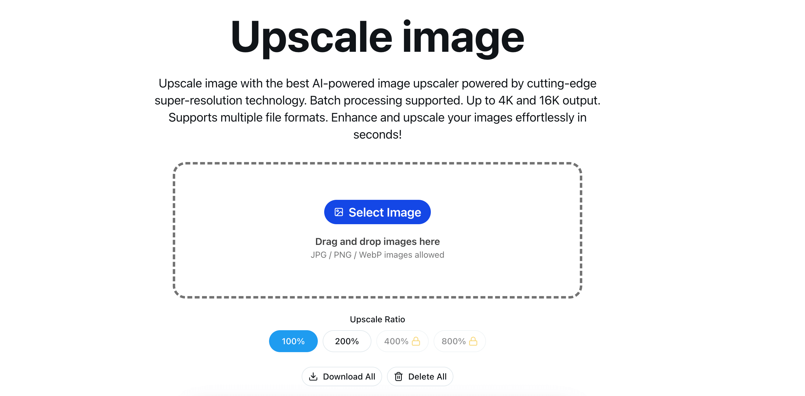 Upscale image 图片放大工具 | Upscale Image